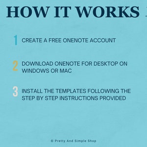 Boho Onenote Notes Template, Dot Grid Onenote Digital Notepad, Dotted ...