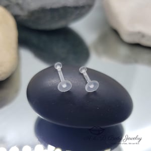 Bioflex Flesh Tone Retainer With Removable Top ~ PTFE ~ Lip Labret ~ 16 ...