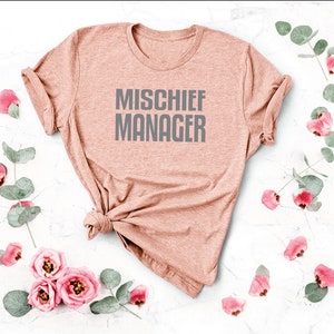 Mischief Manager Bridal Women's T-shirt - Etsy