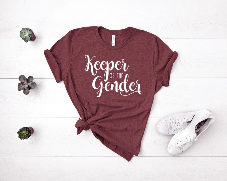 Keeper of the Gender Baby Shower Gender Reveal Unisex Shirt - Etsy