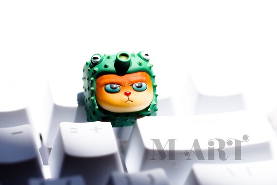Computers & Peripherals Artisan Keycaps Cats Resin Artisan Keycap ...