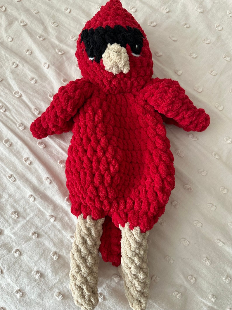 Cardinal Lovey for Babies, Soft Toys for Newborns, Cuddler, Cardinal ...
