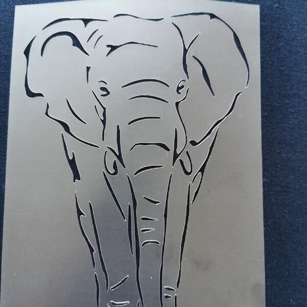 Elephant Stencil - Etsy