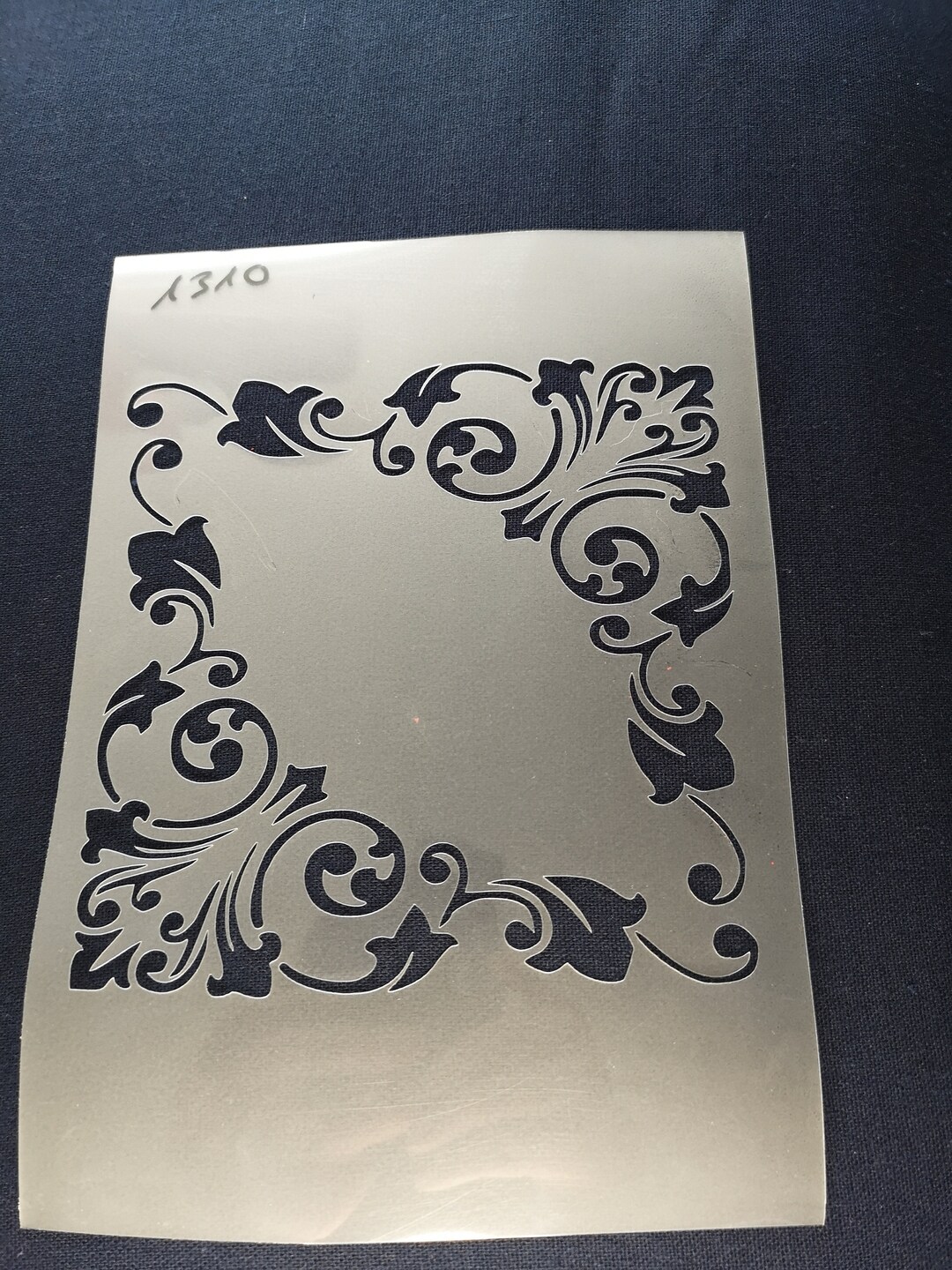 Flower Frame Stencilflexiblereusable125micwall Decorhome - Etsy