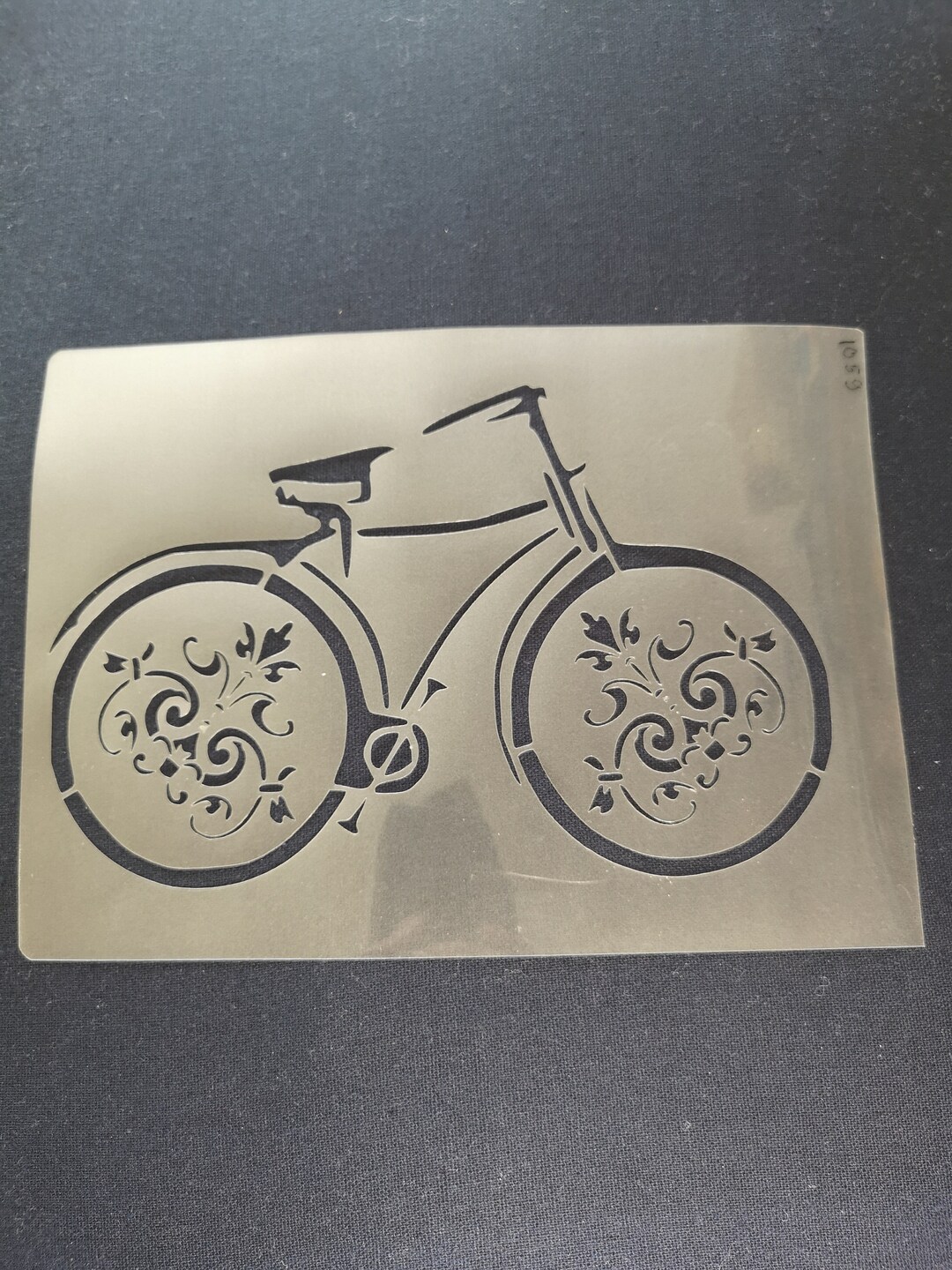 Bicycle Stencil,flexible,reusable,125micron,wall Decor,home Decor ...