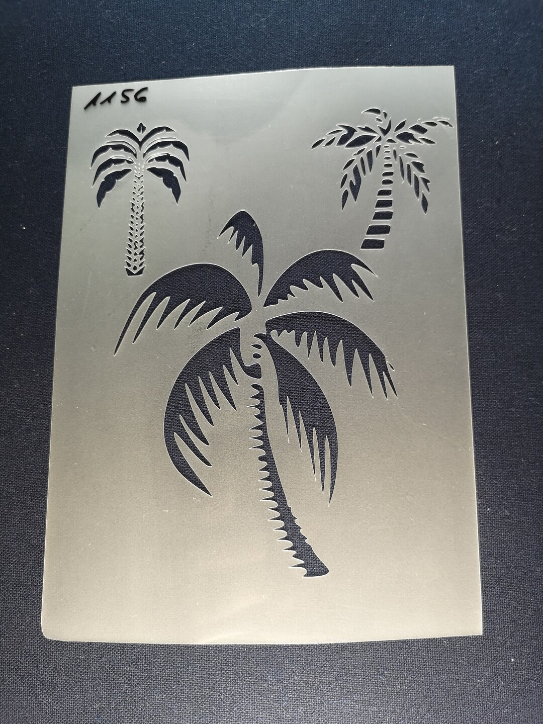 Palm Tree Stencilflexiblereusable125micronwall Decorhome - Etsy