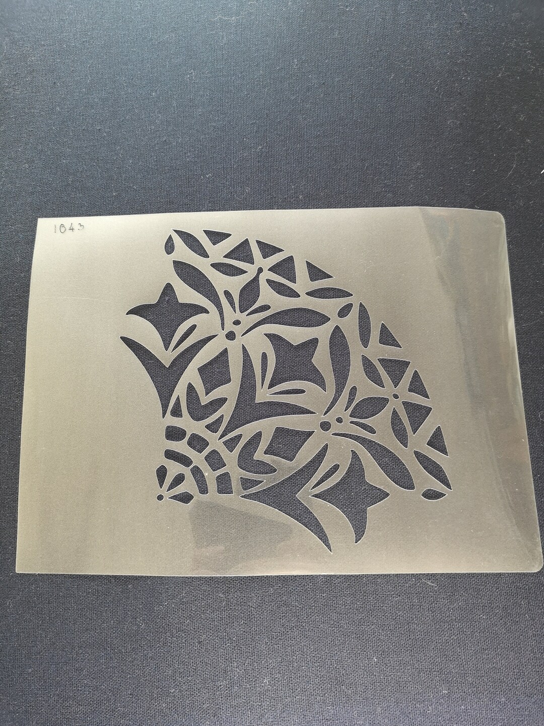 Quarter Mandala Stencil,flexible,reusable,wall Decor,home Decor ...