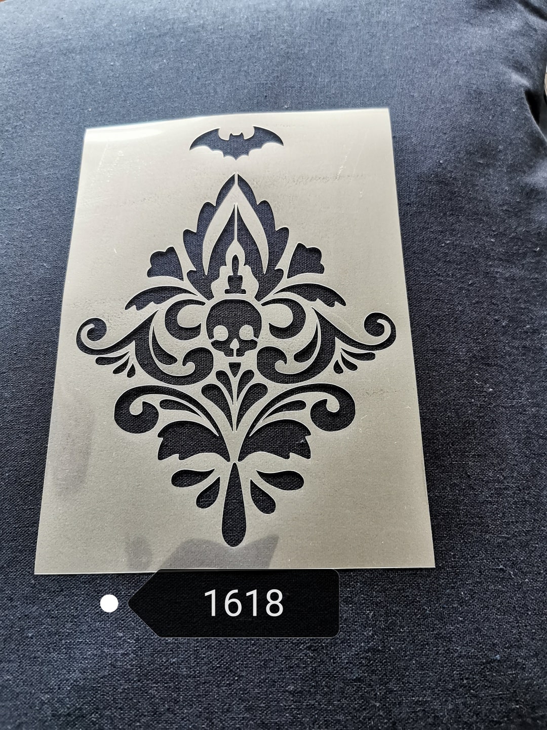 Damask Stencil,flexible,reusable,125micron,wall Decor,home Decor ...