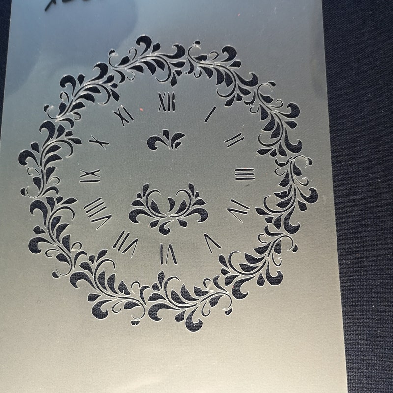 Clock Stencils - Etsy