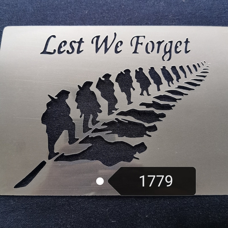 Lest We Forget Silhouette - Etsy UK