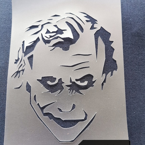 Joker Stencil - Etsy
