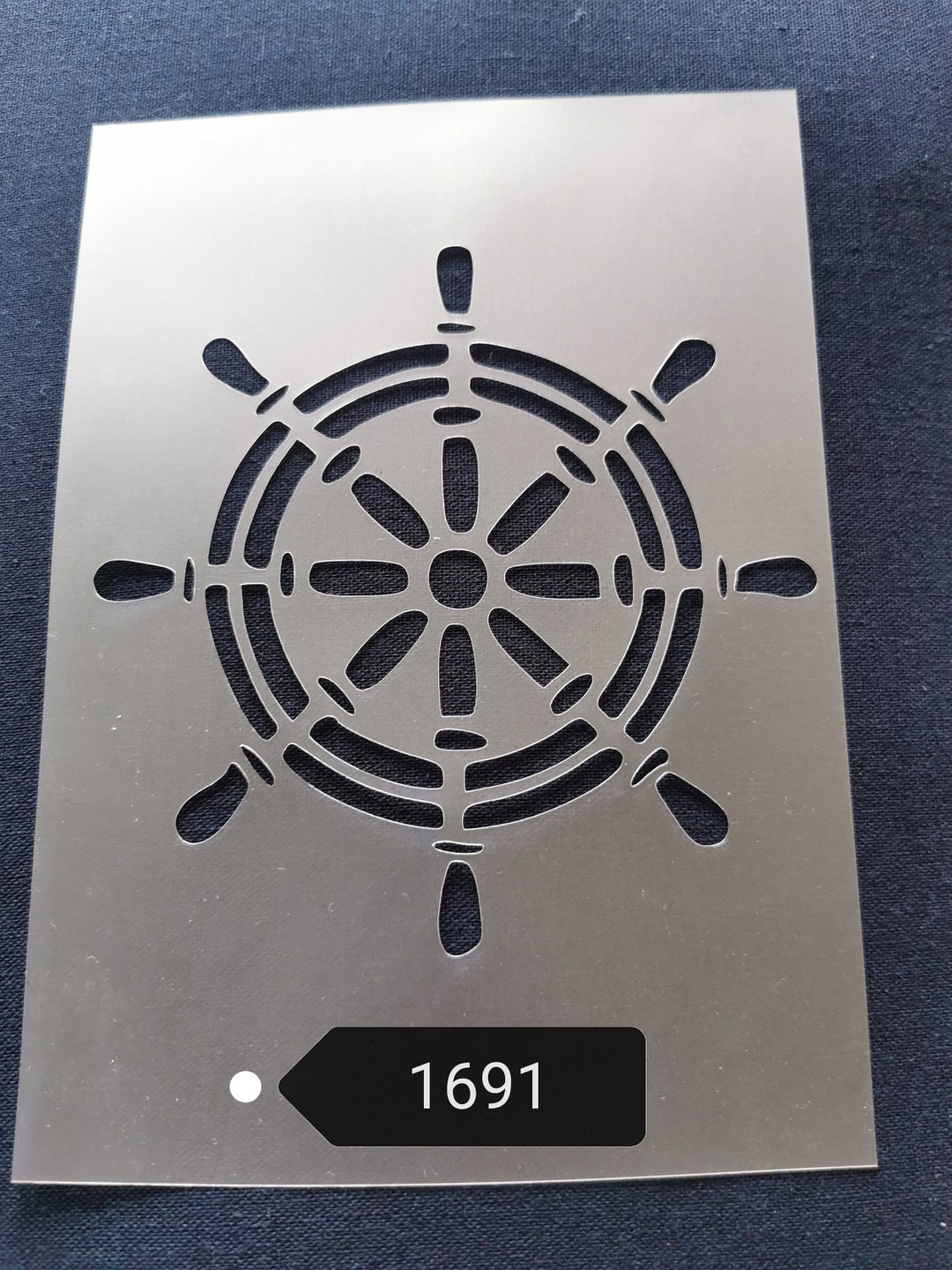Ship Wheel Stencil,flexible,reusable,125mic,wall Decor,home Decor ...