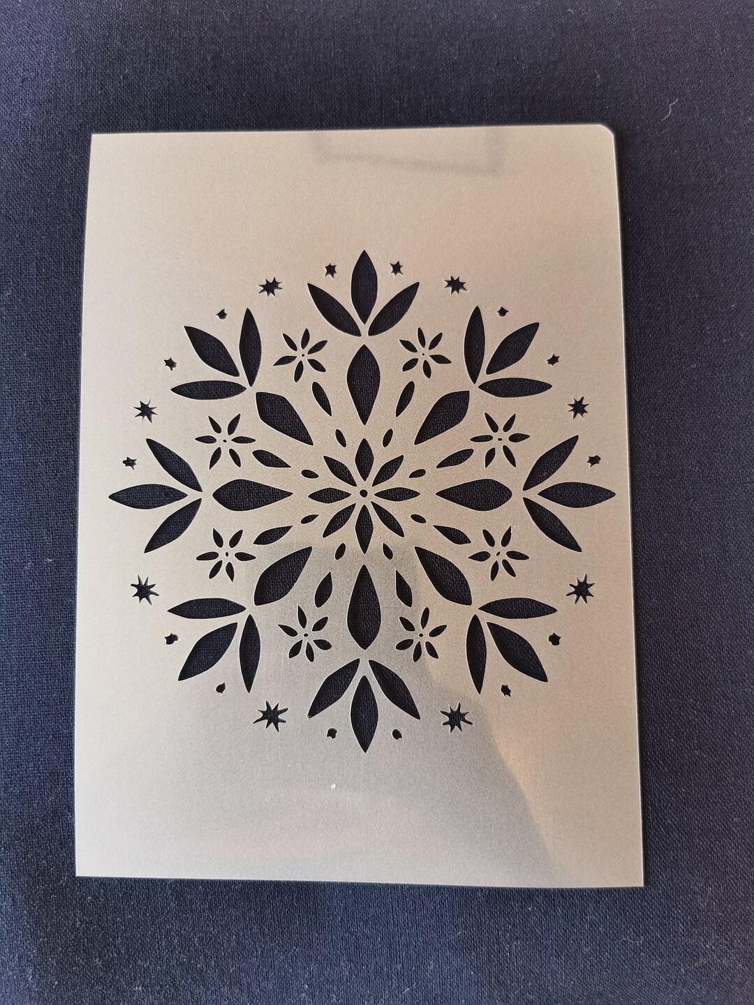 Snowflake Stencil,flexible,reusable,125mic,wall Decor,home Decor ...