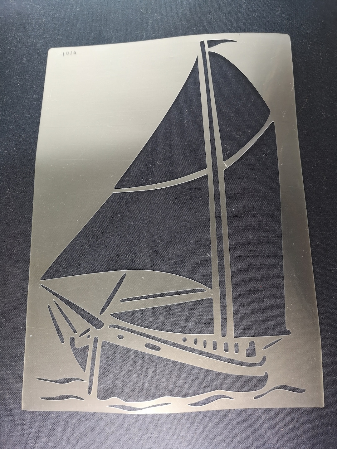 Boat Stencil,flexible,reusable,125micron, Wall Decor, Home Decor ...