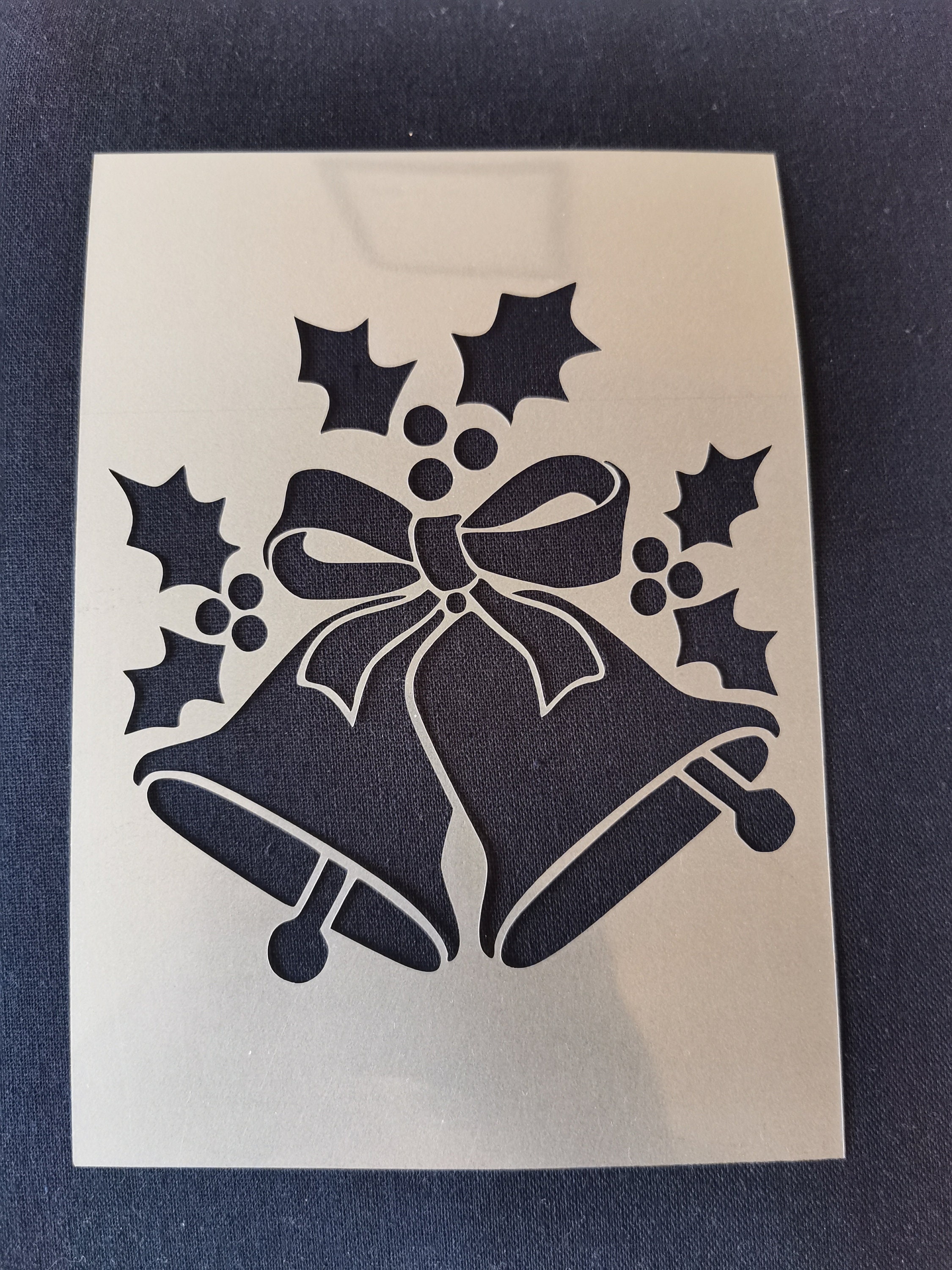 Christmas Bell Stencil