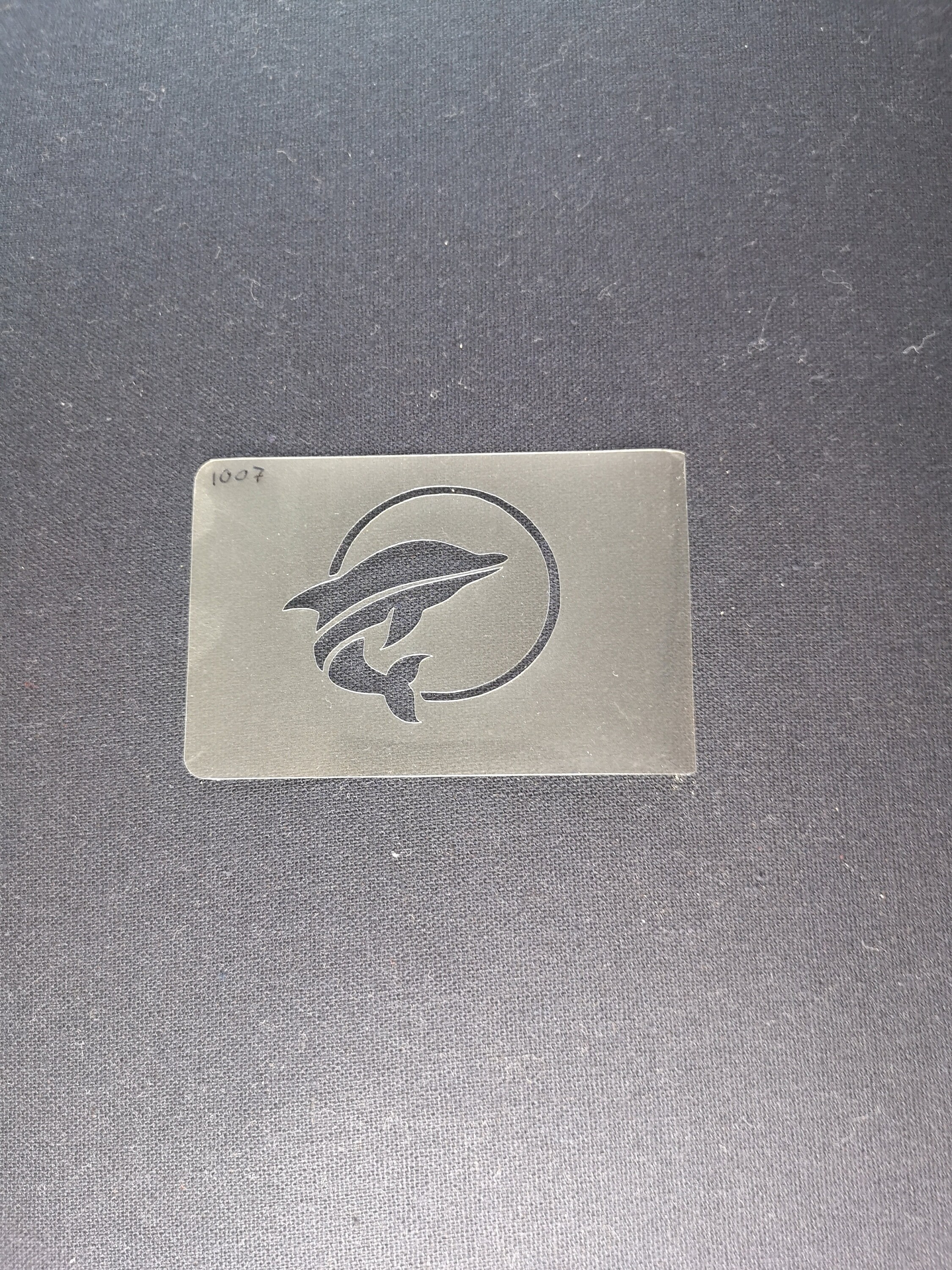 Dolphin stencil Flexiblereusable125micron wall decorhome | Etsy