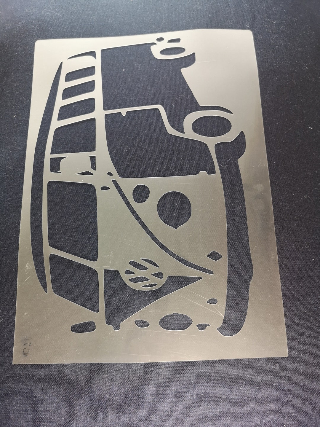 Campervan Stencil,flexible,reusable,125micron,wall Decor,home Decor ...