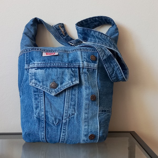 Denim Cross Body Bag - Etsy