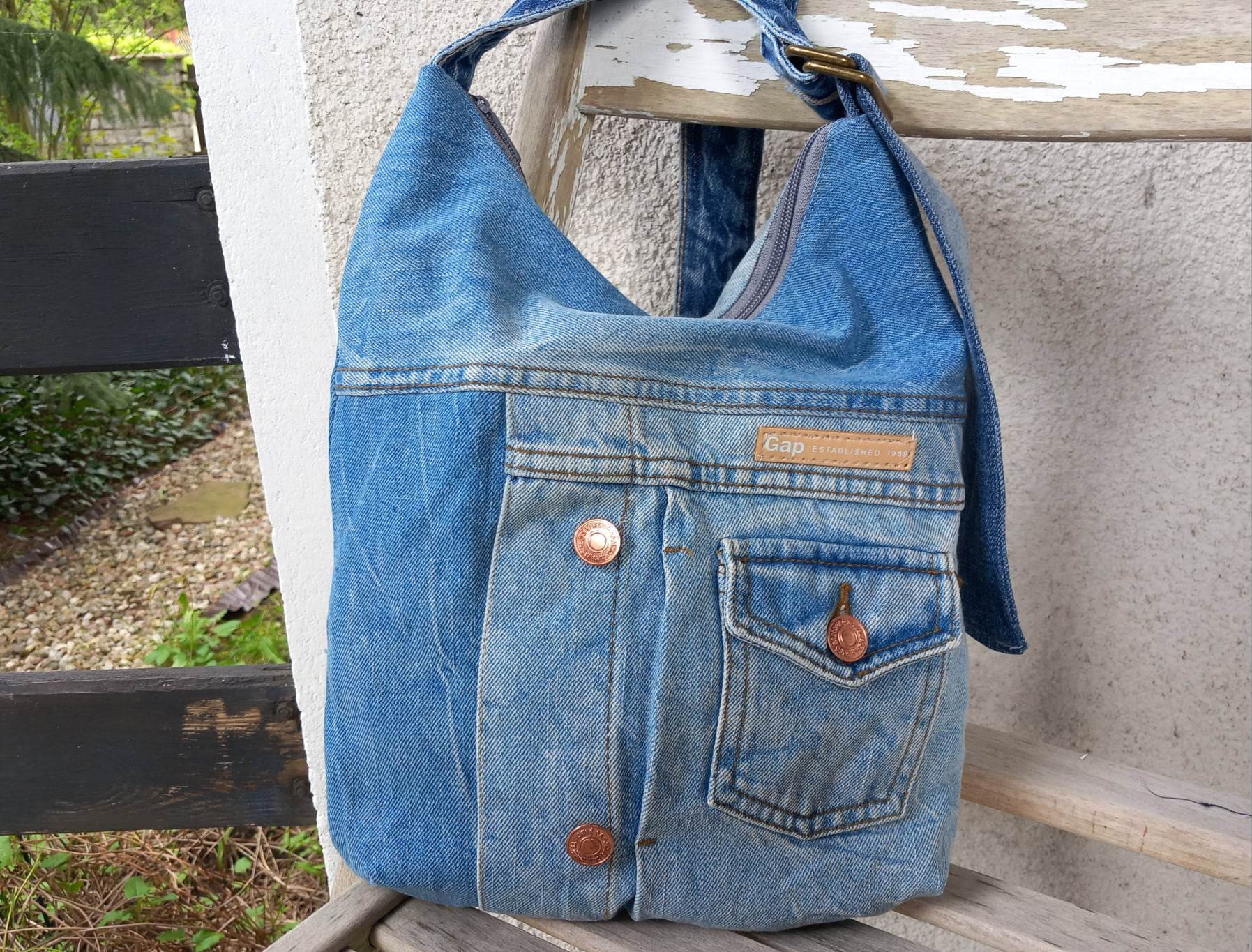 Denim Shoulder Bag Cross Body Bag - Etsy