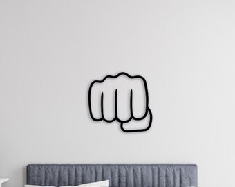 Fist Hand Knuckle Sign - Etsy