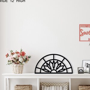 Half Moon Arch Window Frame - Etsy