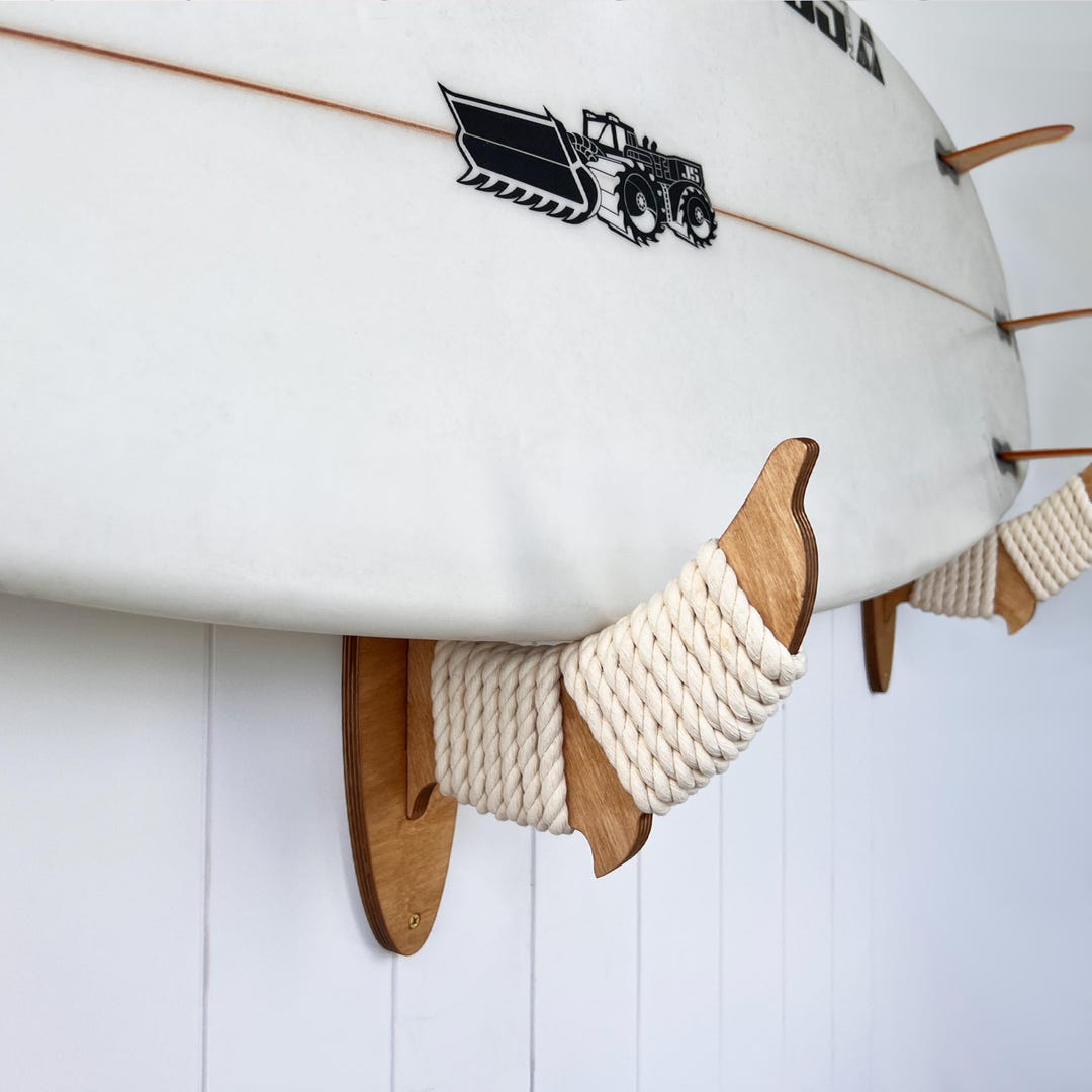 Dolphin Surfboard Wall Rack- Surfboard Rack- Surfboard Wall Decor ...