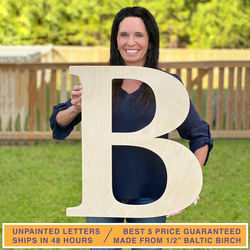 Wooden Block Letter S - Etsy
