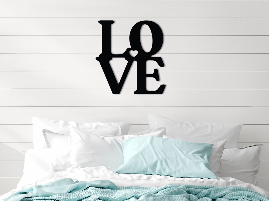 LOVE SMALL HEART Sign-love Sign-cutout Flag Sign-custom Word Cutout ...