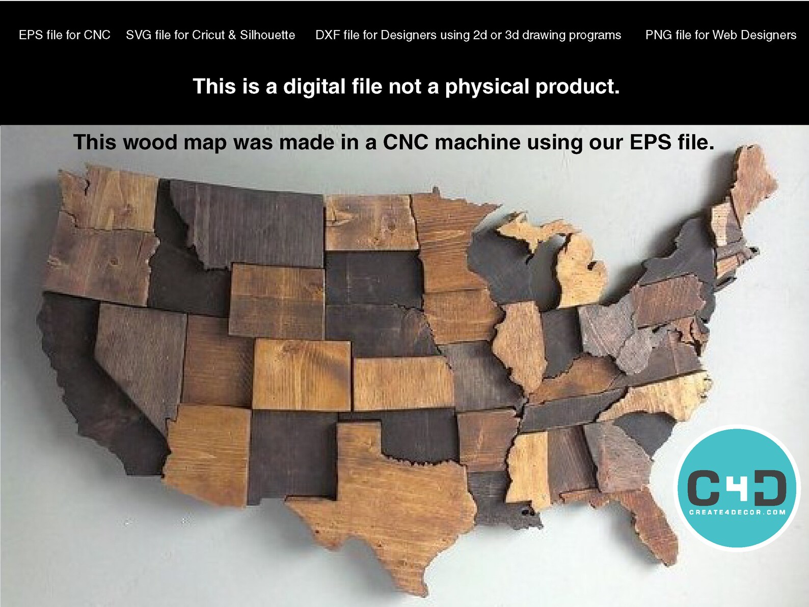 50 States of America Svg Bundle US Map Svg 50 States Cricut Silhouette ...