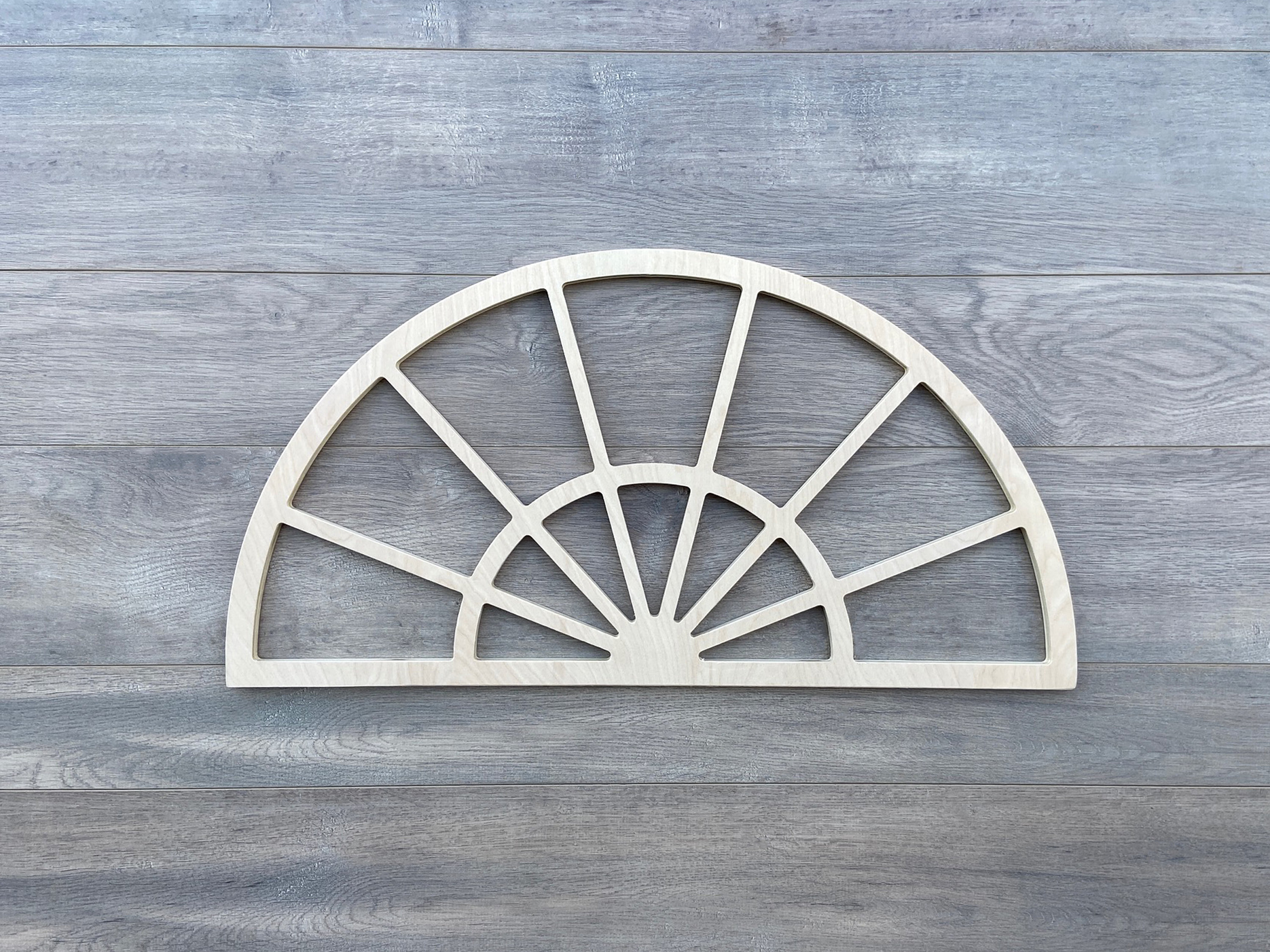 WINDOW HALF MOON Frame-wood Window Frame-window Cut Out-custom - Etsy