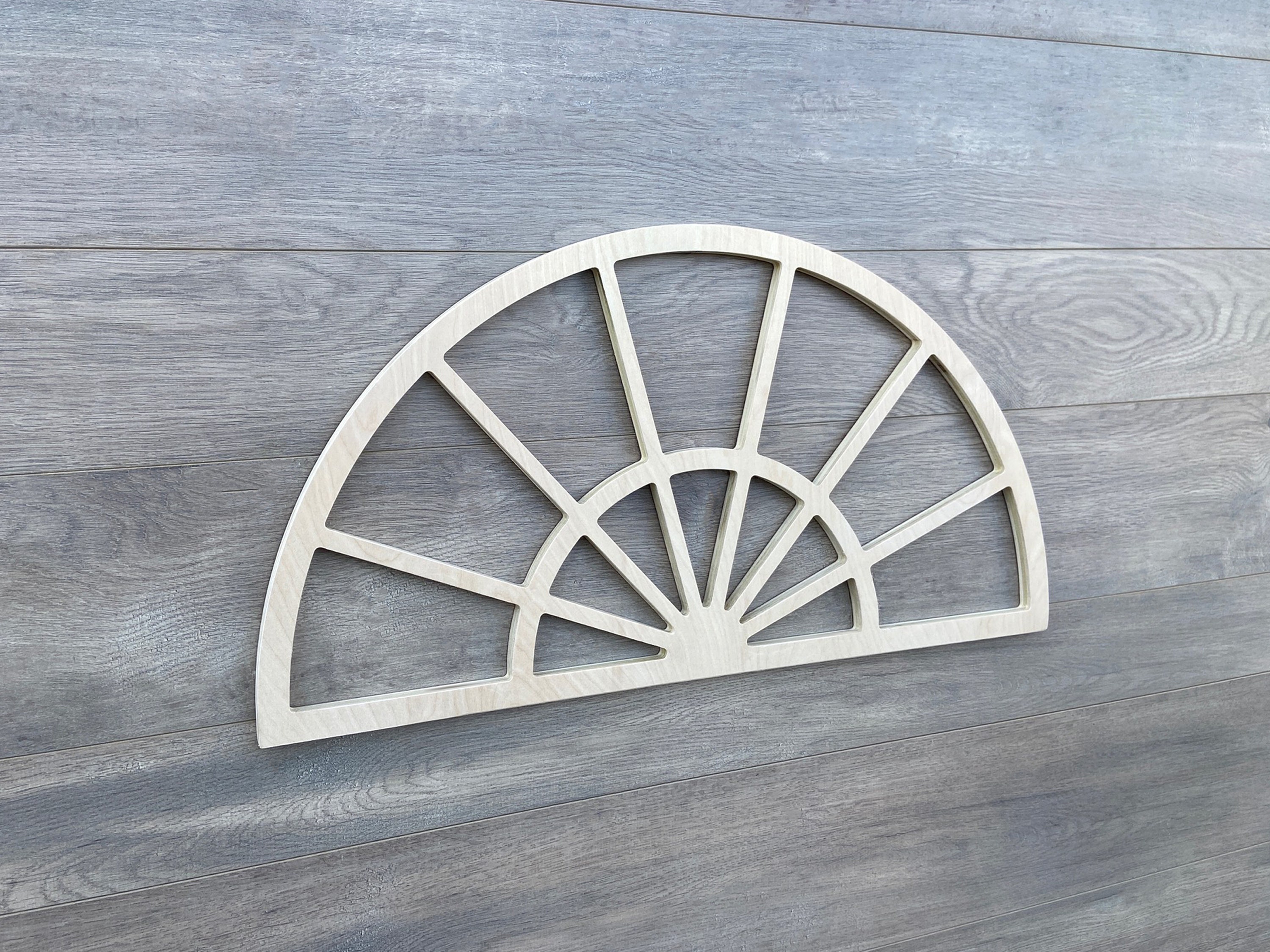 WINDOW HALF MOON Frame-wood Window Frame-window Cut Out-custom - Etsy
