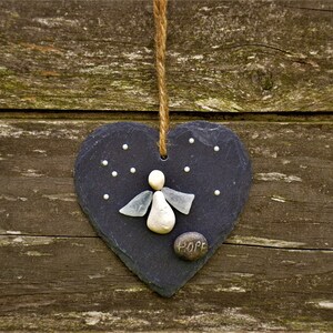 Sea Glass Fairy Angel Pebble Art Guardian Angels sea Glass - Etsy