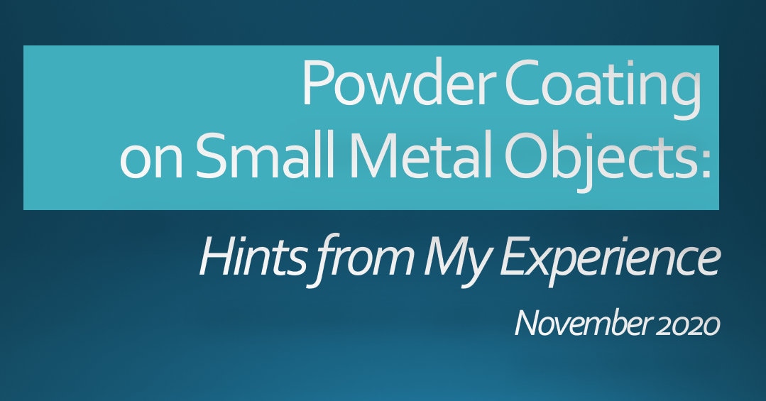Hints: Powder Coating on Small Metal Items - Etsy