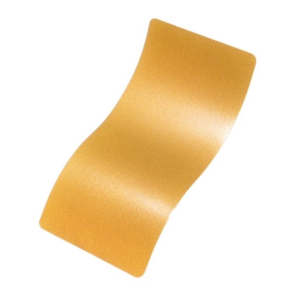 Powder: Mustard Yellow Gold Metallic Opaque Smooth Finish Semi-gloss ...