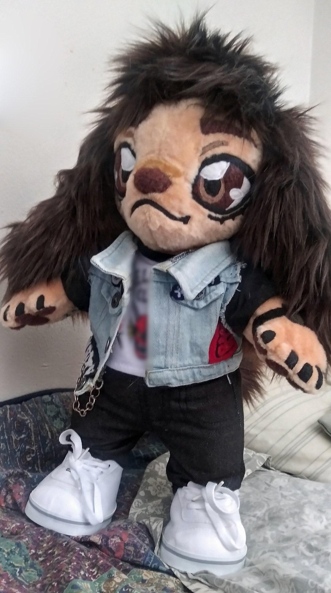 Furry Eddie Fan Made Teddy Plush - Etsy