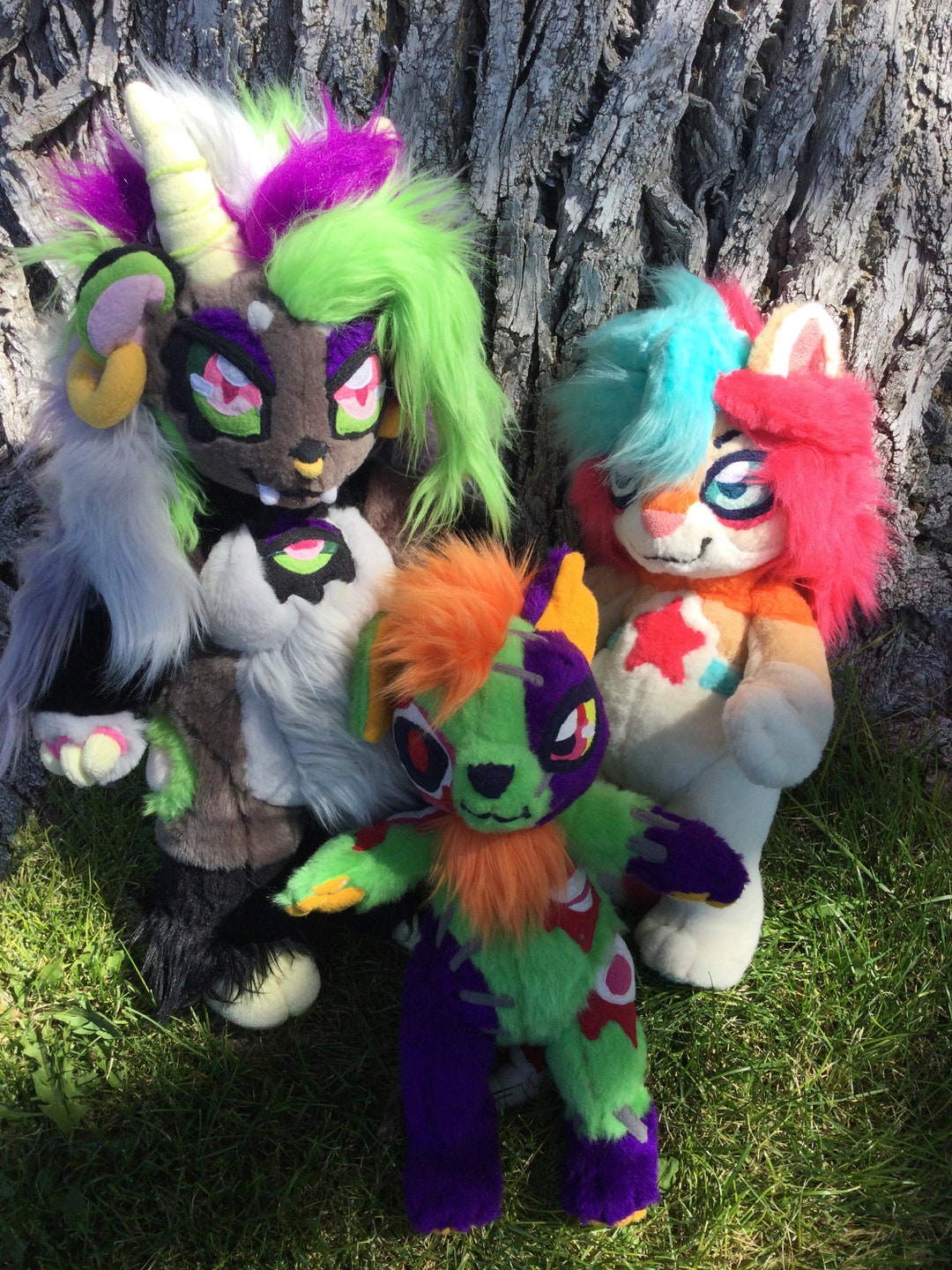 Custom Teddy Style Plush Furry Fursona - Etsy