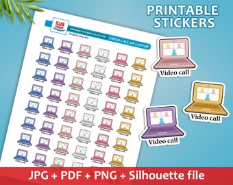 Planner Stickers Planner Girl Phone Call - Etsy