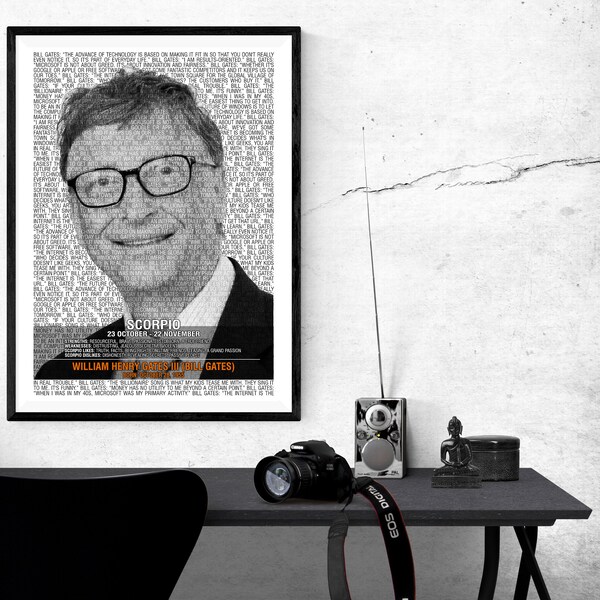 Bill Gates - Etsy