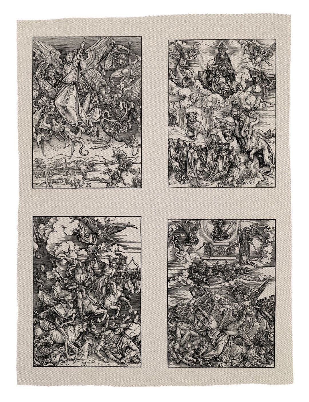 Albrecht Durer Pack of 4 Small Patches - Albrecht Durer Patch, Battle ...