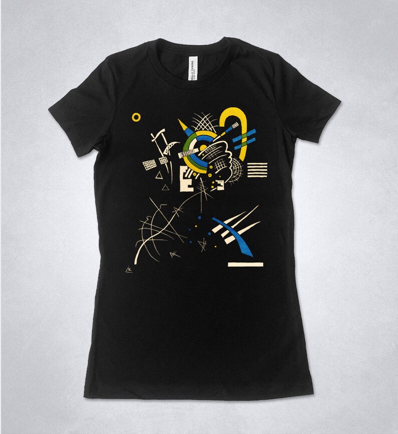 Wassily Kandinsky T-shirt Small Worlds VII-1922 - Etsy