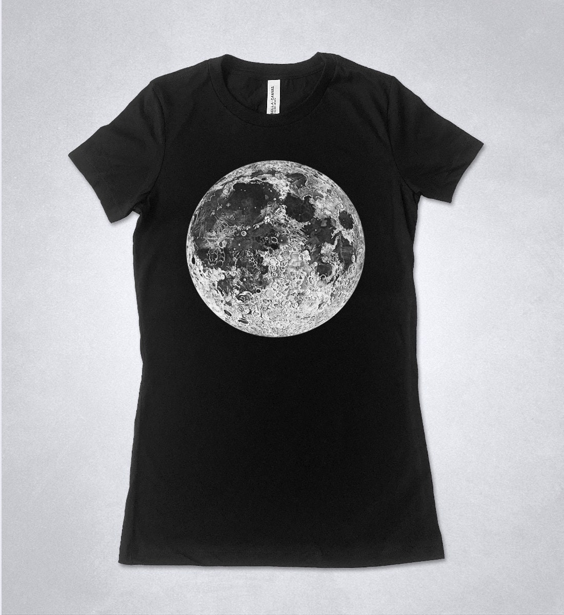 FULL MOON Shirt Viewed in Full Sunlight Moon Stipple - Etsy