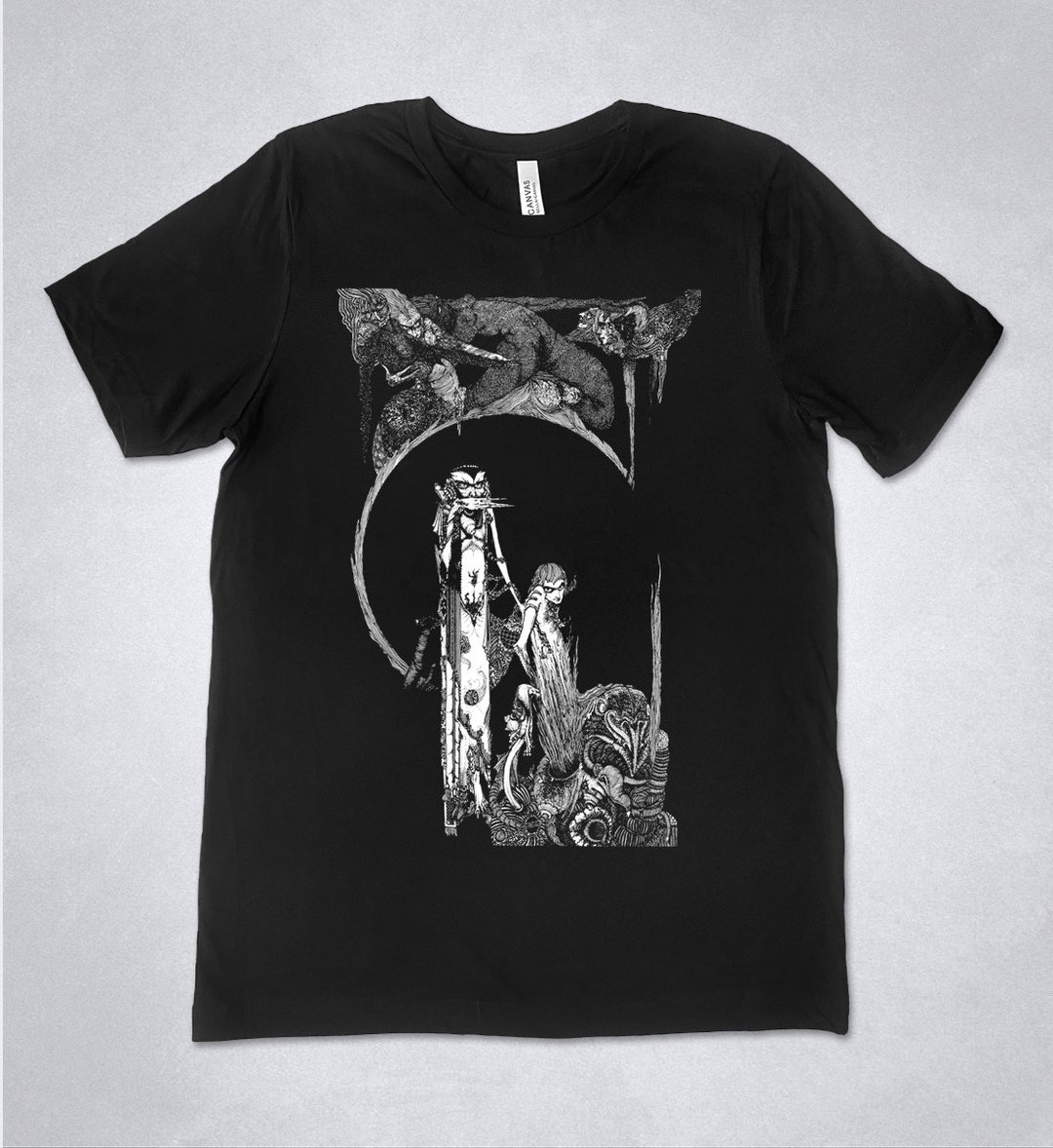 HARRY CLARKE Shirt - Faust, Harry Clarke Goethe's Faust Illustration ...
