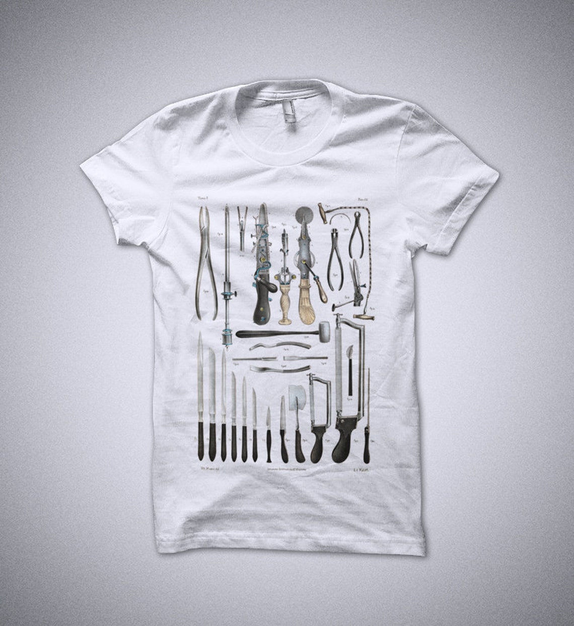 Vintage Surgical Amputation Instruments shirt Surgical | Etsy