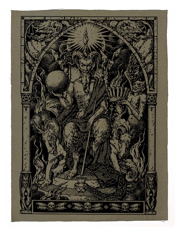 Satan Sitting