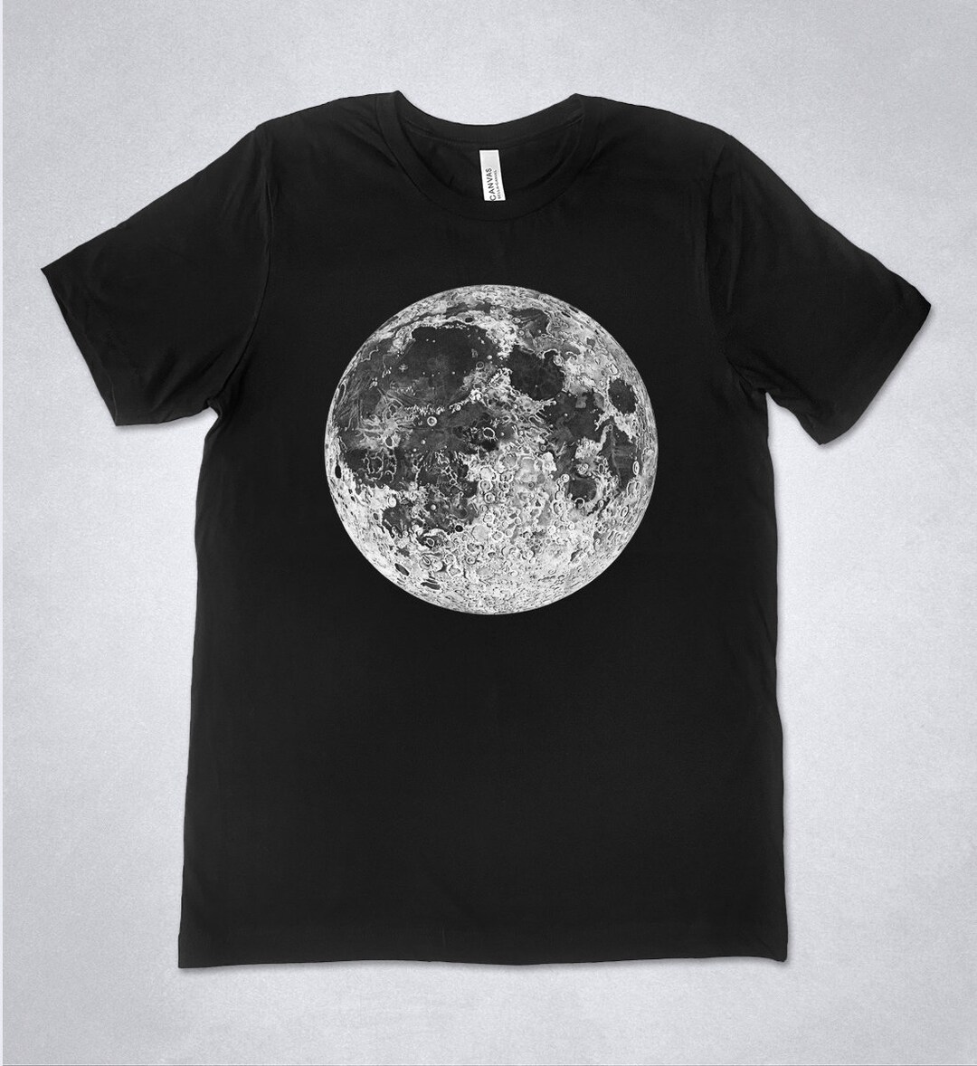 FULL MOON Shirt, Viewed in Full Sunlight Moon, Stipple Engraving - 1805 ...