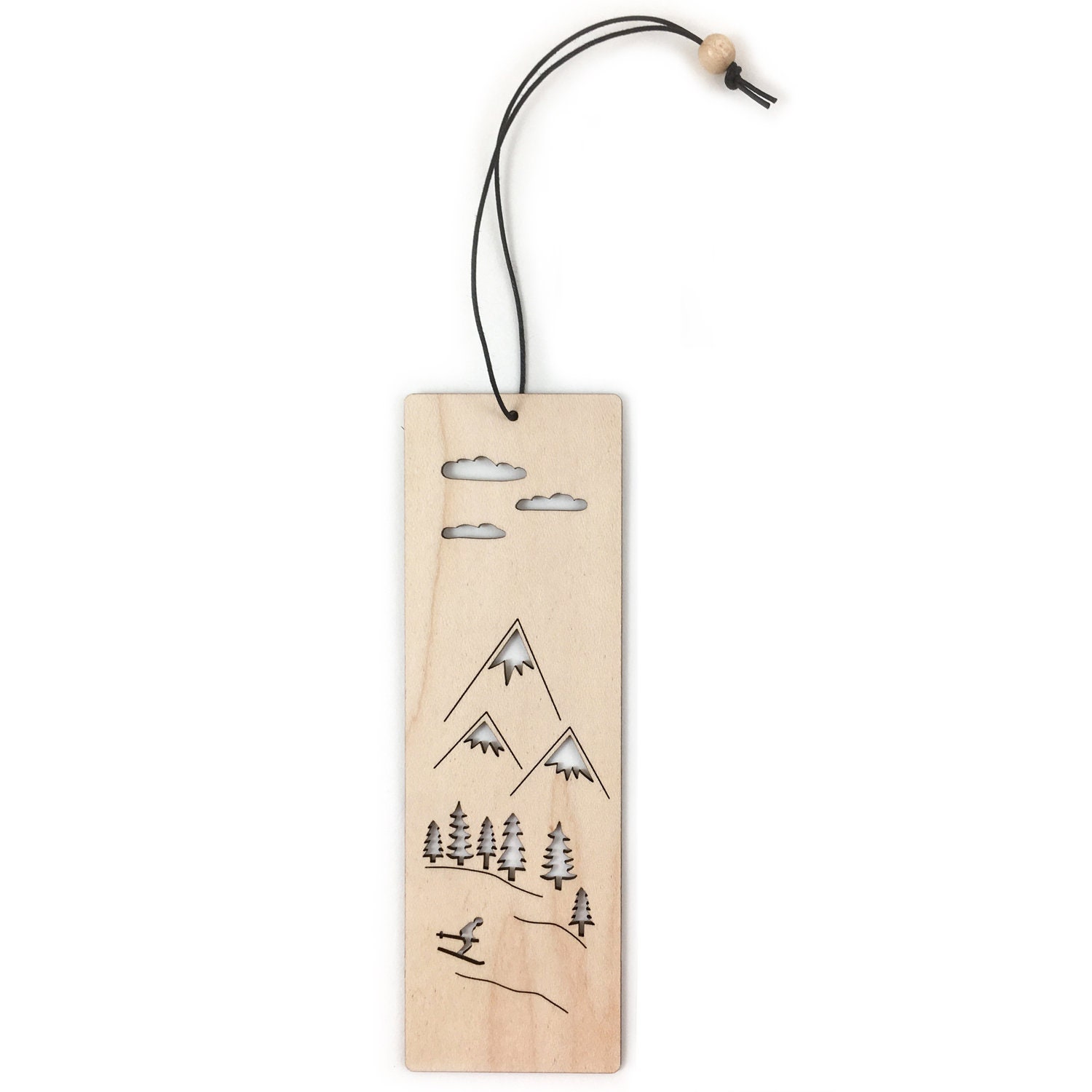 Ski Hill Bookmarks Set of 2 - Etsy