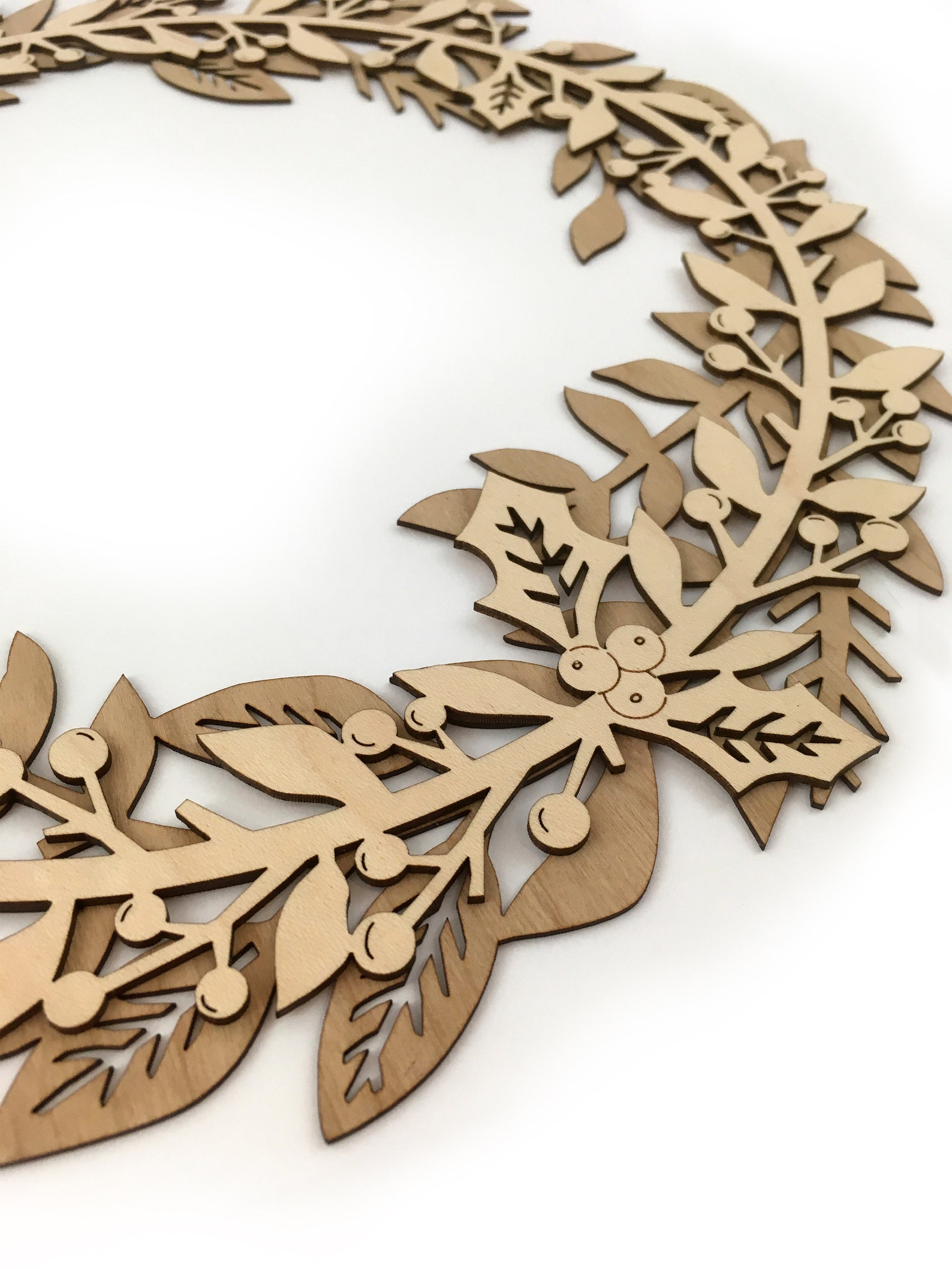 Intricate Wood Wreath, 3 Options - Etsy