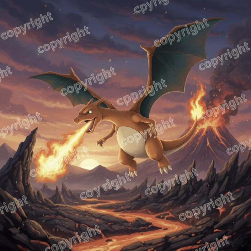 Thicc Charizard - Etsy