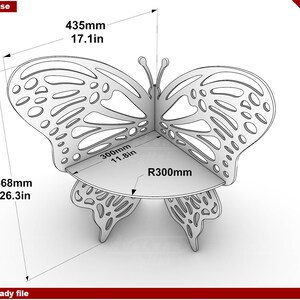 Butterfly Corner Shelf Svg 2 Sizes, Nursery Wall Decor Shelf CNC Plan ...