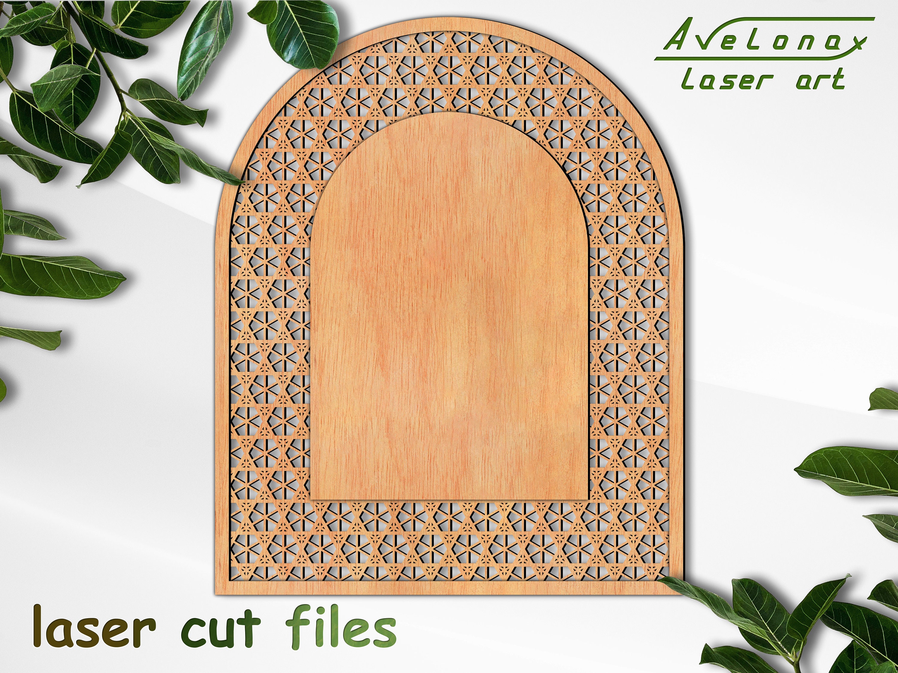 Rattan Pattern Svg Snowflake Geometric Ornament Laser Cut - Etsy